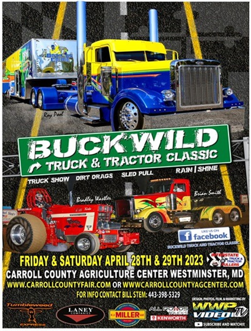 2024 Buck Wild Truck & Tractor Classic - April 26th & 27th - Carroll ...