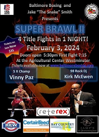MD State Super Heavy Weight Championship Boxing- Feb. 3rd - Carroll ...